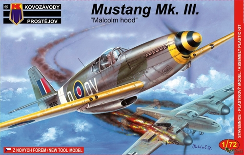 Kovozavody Prostejov 72032 North-American Mustang Mk.III Malcolm Hood RAF