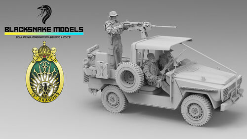 BlackSnake Model FR-CREW-02 Pack Crew - P4 PATSAS 13th Parachute Dragoon Regiment (13e RDP)