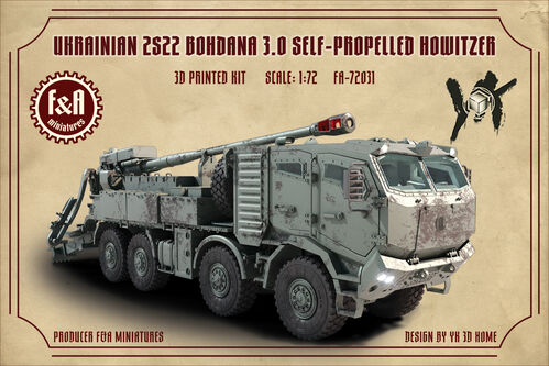 F&A Miniatures 72031 2S22 Bohdana 3.0