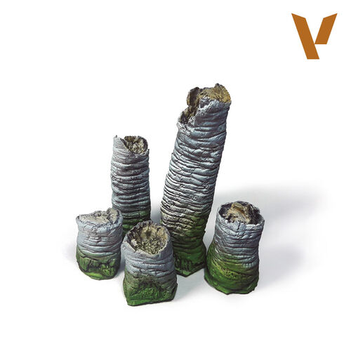 Vallejo SC301 Broken Palm Trunks (5pcs)