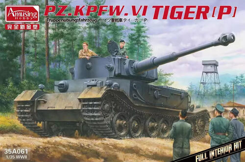 Amusing Hobby 35A061 Pz.Kpfw. VI Tiger (P) Full Interior Kit
