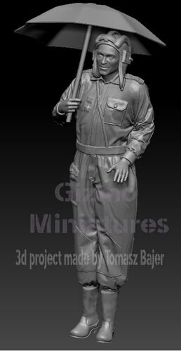 FOCUS MINIATURES 7205 Rain Day CCCP (2 figures)