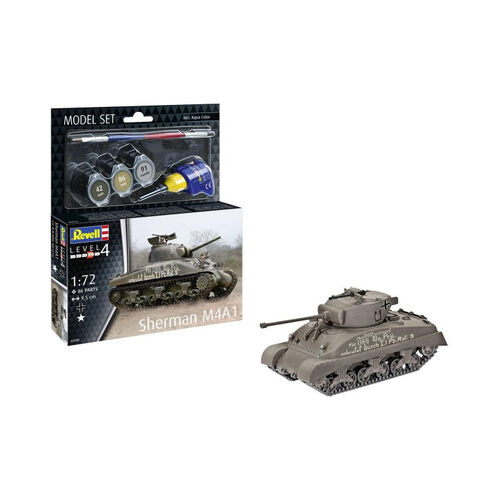 Revell 63290 Sherman M4A1 Model Set