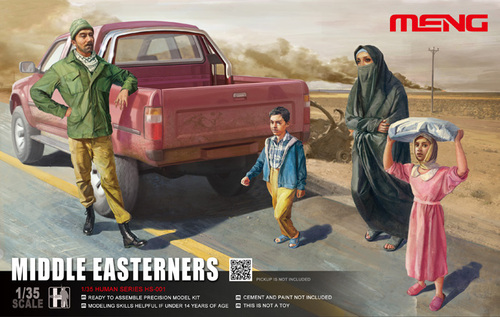 Meng Model HS001 Middle Easterners (4 figures)