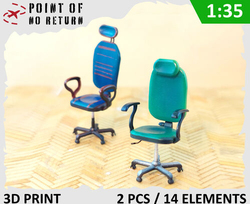Point Of No Return 35-24058 Office Chairs