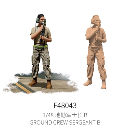 Galaxy-Model F48043 Ground Crew Sergeant B