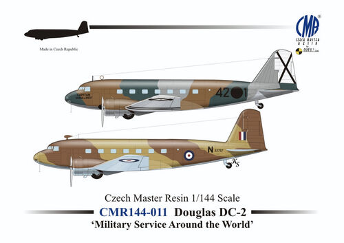 Czech Master Resin 144-011 Douglas DC-2 - Military Service Around the World
