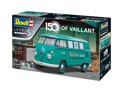 Revell 05648 150 years of Vaillant - VW T1 Bus Set