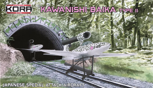 Kora Models KPK72146 Kawanishi Baika Type II - Japanese Special Attack Aircraft