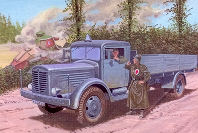 IBG 35010 German truck Bussing-Nag 500S