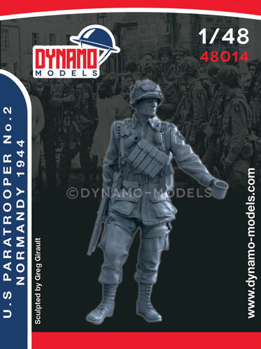 Dynamo-Models 48014 U.S. Paratrooper No.2 - Normandy 1944