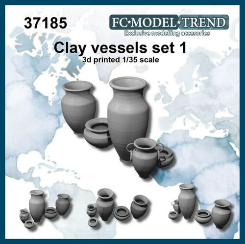 FC ModelTrend 37185 Clay Vessels Set 1