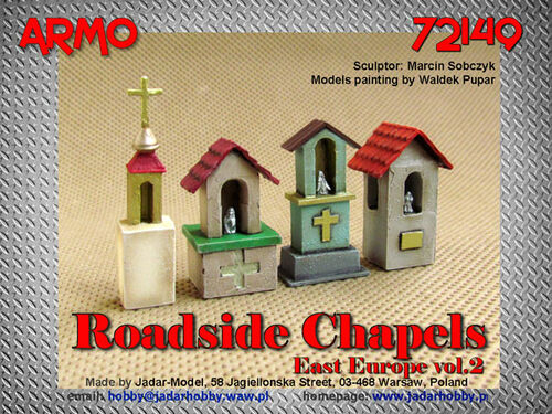 Tank Models Hobby Shop ARMO72149 Roadside Chapels East Europe Vol. 2