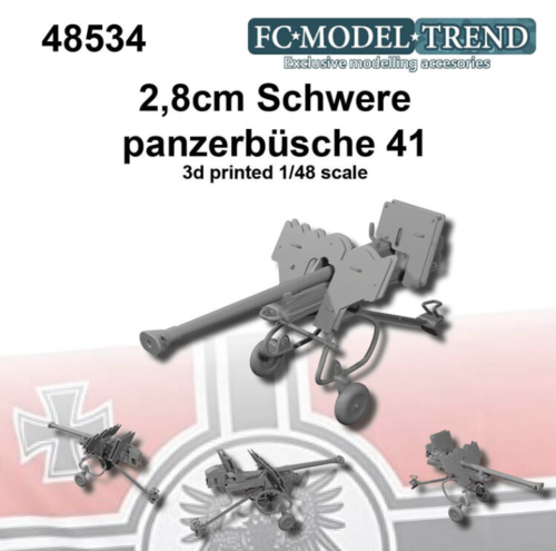 FC ModelTrend 48534 2,8 cm schwere panzerbüchse 41