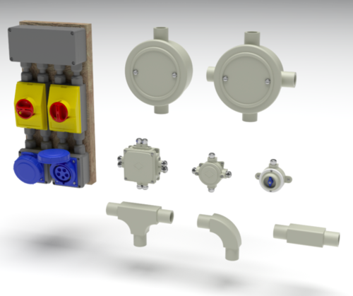 HD Models 35020 Industrial Electrical System