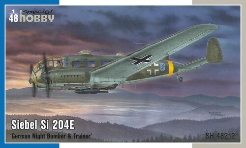 Special Hobby 48212 Siebel Si 204E "German Night Bomber & Trainer"
