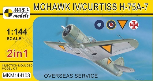 Mark I Models 144103 Mohawk IV/Curtiss H-75A-7 'Overseas Service' (2in1)