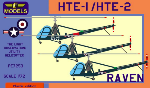 LF Models PE7253 Hiller HTE-1 / HTE-2 Raven US Navy, Royal Navy