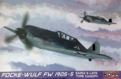 Kora Models KPK72057 Focke-Wulf Fw-190S-5 German & British