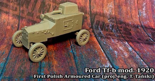 Tank Models Hobby Shop TM72019 Ford Tf-b 1920 Polish armoured car
