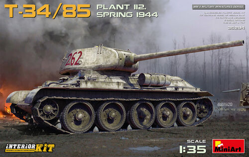 MiniArt 35294 T-34/85 Plant 112. Spring 1944. Interior Kit