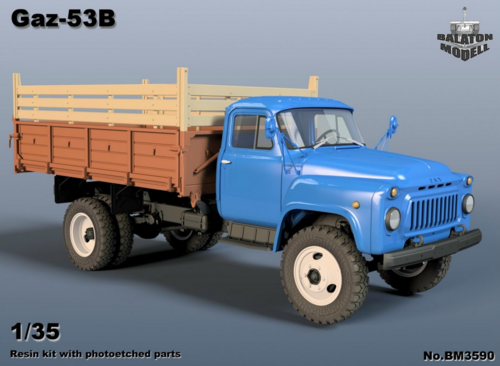 Balaton Modell BM3590 Gaz-53B soviet truck