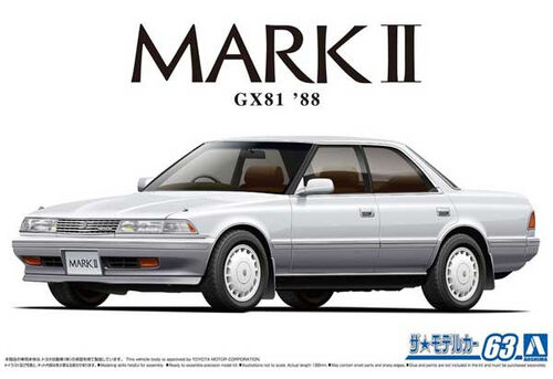 Aoshima 05924 Toyota MARK II GX81 `88
