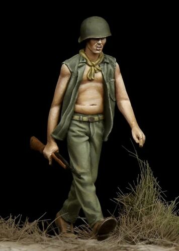 The Bodi Miniatures 35105 US Marine Corps soldier #2 WWII