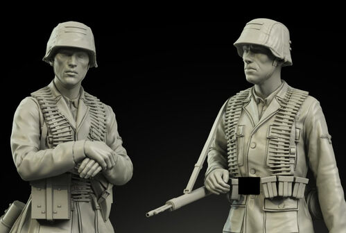 PanzerArt FI35-041 Waffen-SS MG-42 team set