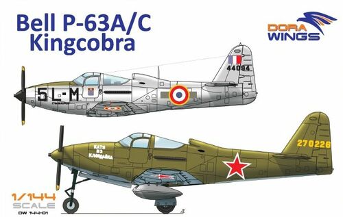 Dora Wings 14401 Bell P-63A/C Kingcobra (2 in 1)