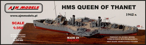 AJM Models 350-002 HMS Queen of Thanet 1942 r.