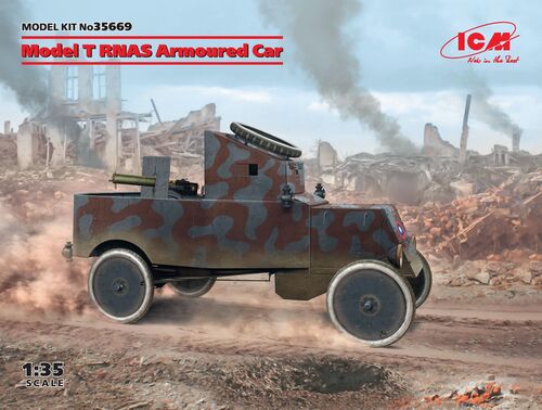 ICM 35669 Model T RNAS Armoured Car