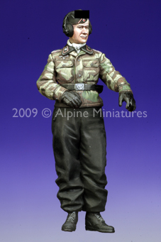 Alpine Miniatures 35087 German Panzer Commander