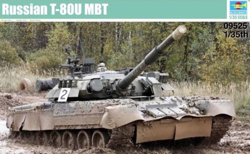 Trumpeter 09525 Russian T-80U MBT