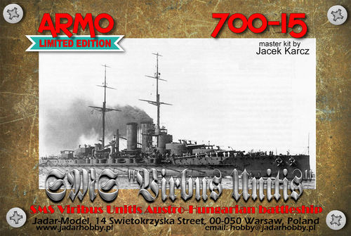 Armo 700-15 SMS Viribus Unitis Austro-Hungarian battleship