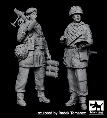 Black Dog F35122 British paratropers set