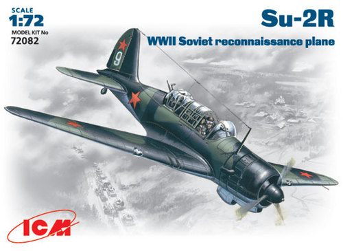 ICM 72082 Su-2R WWII Soviet reconnaissance plane