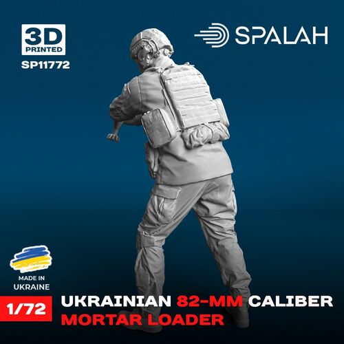 Spalah 11772 Ukrainian 82-mm caliber Mortar Loader (1 Figure / 3D-Printed)