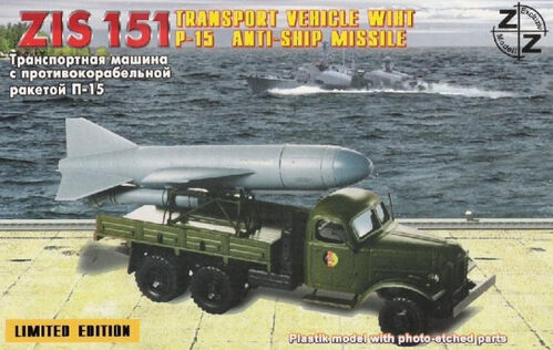 ZZ Modell 87019 ZiS-151 Vehicle With P-15 Anti-Ship Missile