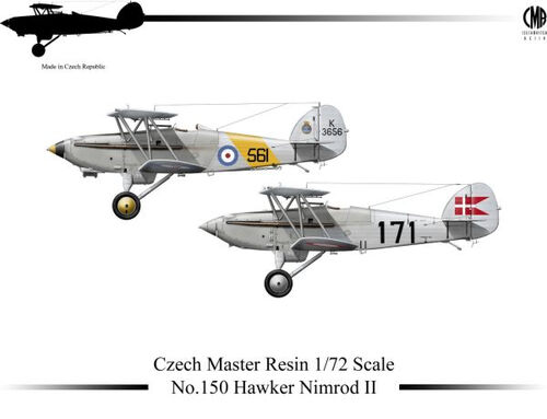 Czech Master Resin 72-150 Hawker Nimrod Mk.II