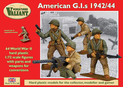 Valiant Miniatures 0003 American G I's (1942-1944) - 64 figures