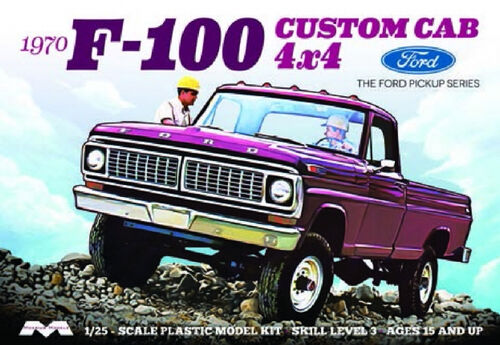 Moebius 1230 Ford F-100 Custom Cab 4x4 (1970)