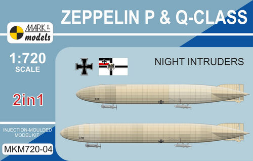 Mark I Models 720-04 Zeppelin P & Q-class - Night Intruders (2in1 Kit)