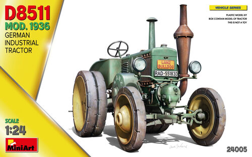 MiniArt 24005 German Industrial Tractor D8511 Mod. 1936