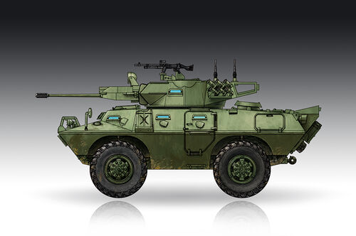 Trumpeter 07441 V-150 Commando With 20mm Cannon