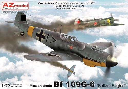 AZ-Model 7864 Messerschmitt Bf 109 G-6 'Balkan Eagles'