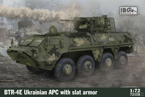 IBG 72118 BTR-4E Ukrainian APC With Slat Armor