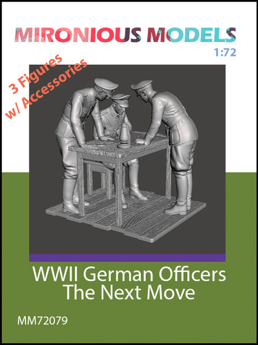 Mironious Models 72079 WWII German Officers The Next Move