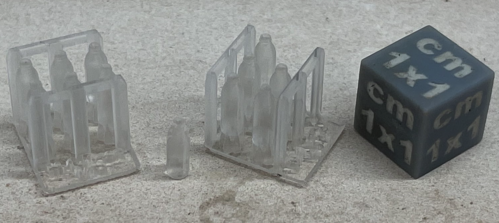 EMP3D 72060117 Butelki mleka 1l - typ 1 - otwarte - 6 sztuk