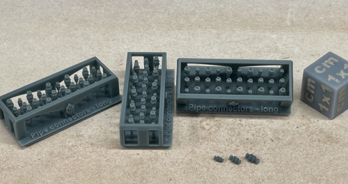 EMP3D 99161008 Złączki proste - długie - 3 x 10 sztuk